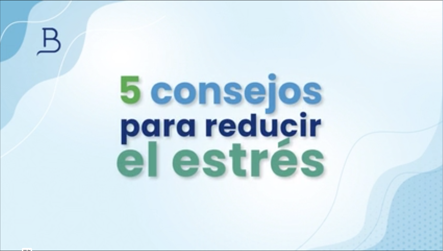 5 consejos para reducir el estrés - Vive en Balance